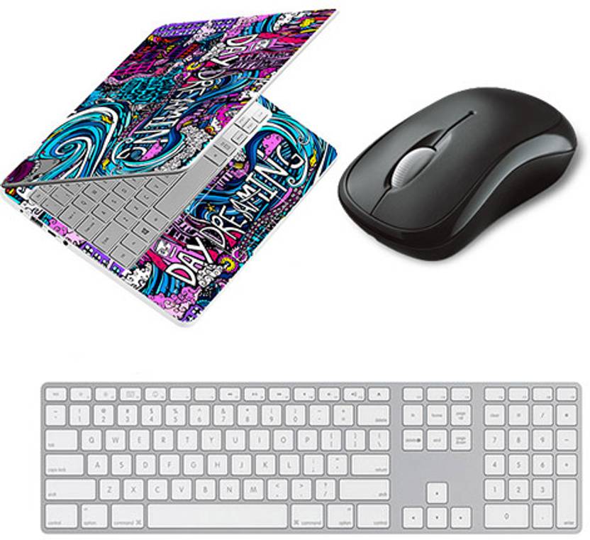 GlossyDesigns Full Body Laptop Skin Sticker For Laptop Size Upto 15.6 ...