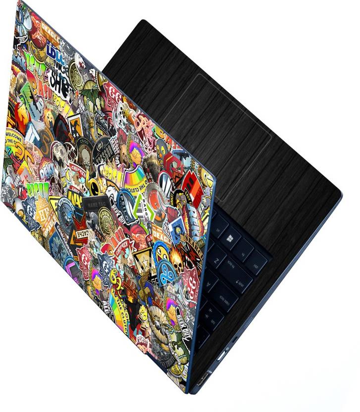 INDIA SHOPERS Full Body Laptop Skin For 14 to 15.6 inch Laptop ...