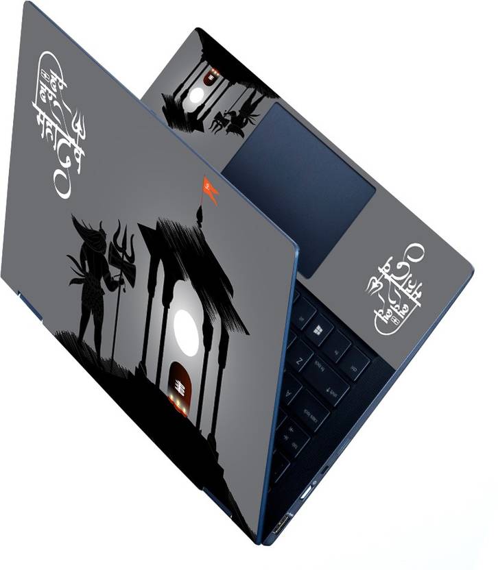 Full Panel Laptop Skin Decal Sticker Fits Size Upto 15.6 inches - Har ...