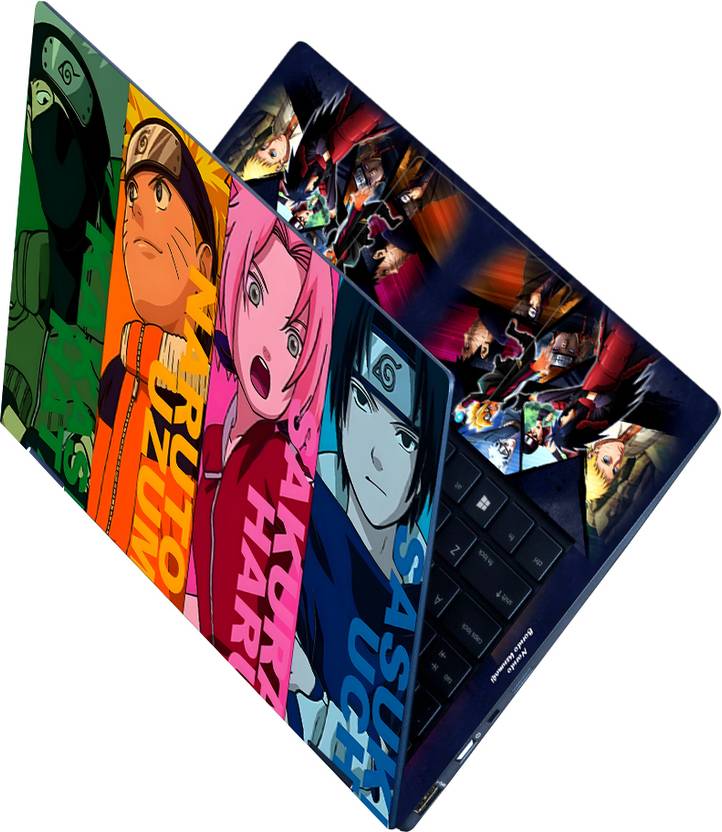 Techfit Full Body Laptop Skin Fits Upto 15.6 Inches - Anime Naruto ...