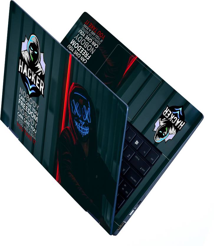 Anweshas Full Body Laptop Skin Sticker - Bar Hacker No Body Quotes Self ...