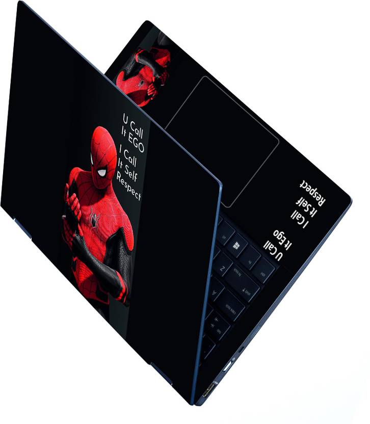 Techfit Full Body Laptop Skin 15.6 Inches - U Call it Ego Spiderman ...