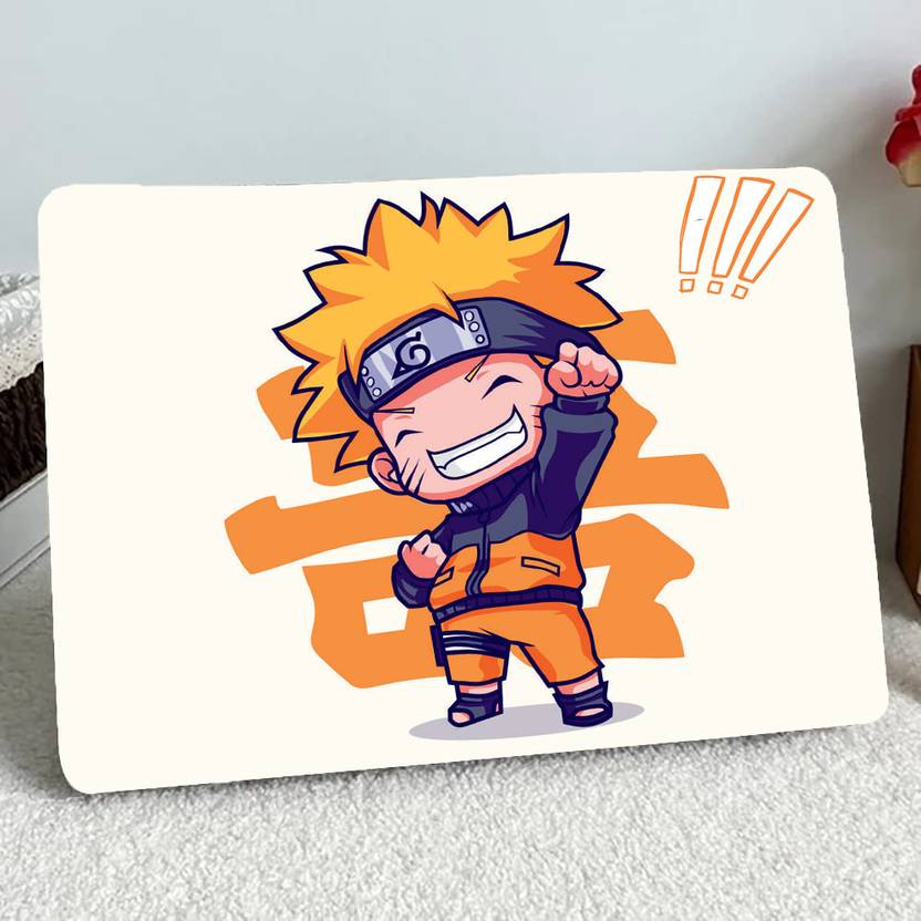 Replix Naruto Anime Vinyl Laptop Skin with Free Sticker Compatible for ...