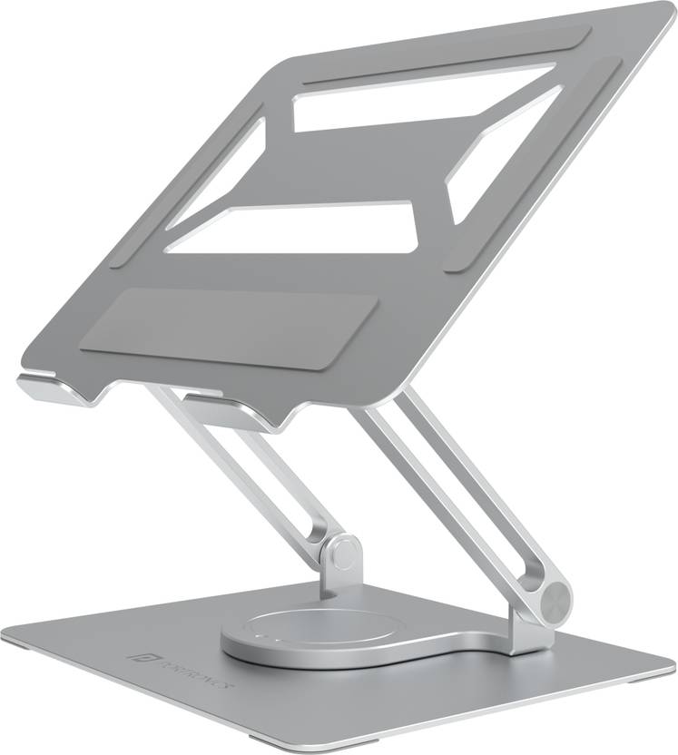 Portronics My Buddy K6 with 360° Rotating Base Portable Aluminium Desk ...