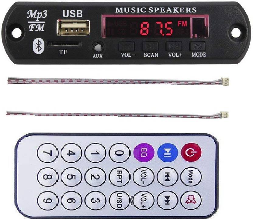 Pennon Bluetooth FM, USB, AUX, Card MP3 Stereo Audio Player Decoder ...