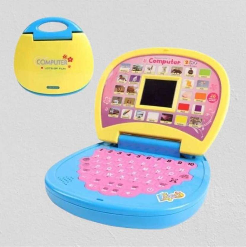 RSA enterprises Musical Educational Laptop for Learning Alphabet/Number ...