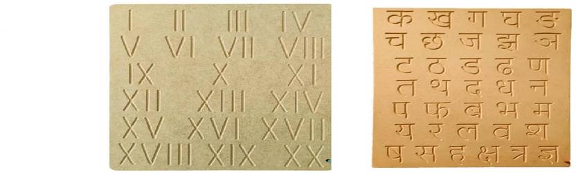 RCW Tracing Board of Hindi Ka Kha/Roman Numbers 1-20 for Kids Price in ...