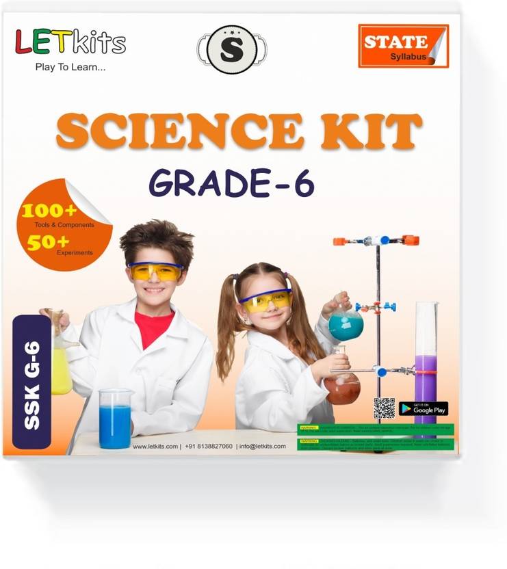 LETkits Grade 6 CBSE Science Small Kit Aged 8+ | Academic kit ...