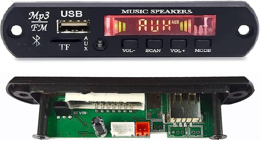 Pennon Bluetooth FM, USB, AUX, Card MP3 Stereo Audio Player Decoder ...