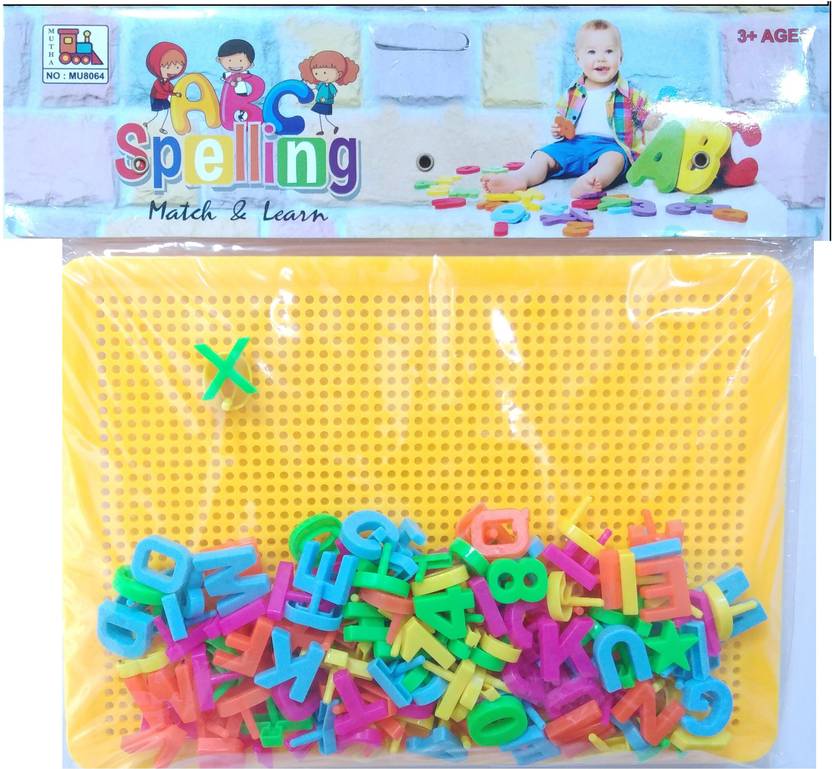 SR Toys ABC Spelling Match and learn puzzle toys for children Price in ...