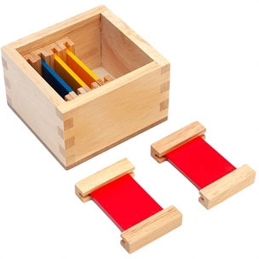 SHALAFI Montessori Color Tablets Box Preschool Learning Tools ...