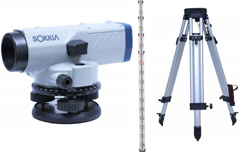 Sokkia Auto Level B40A with Aluminium Telescopic Tripod and 5M Leveling ...