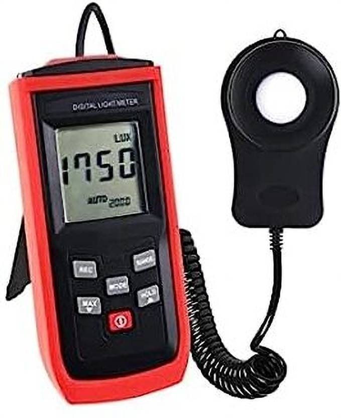 Real Instruments Digital Lux Meter With Record Function Flexible Sensor ...