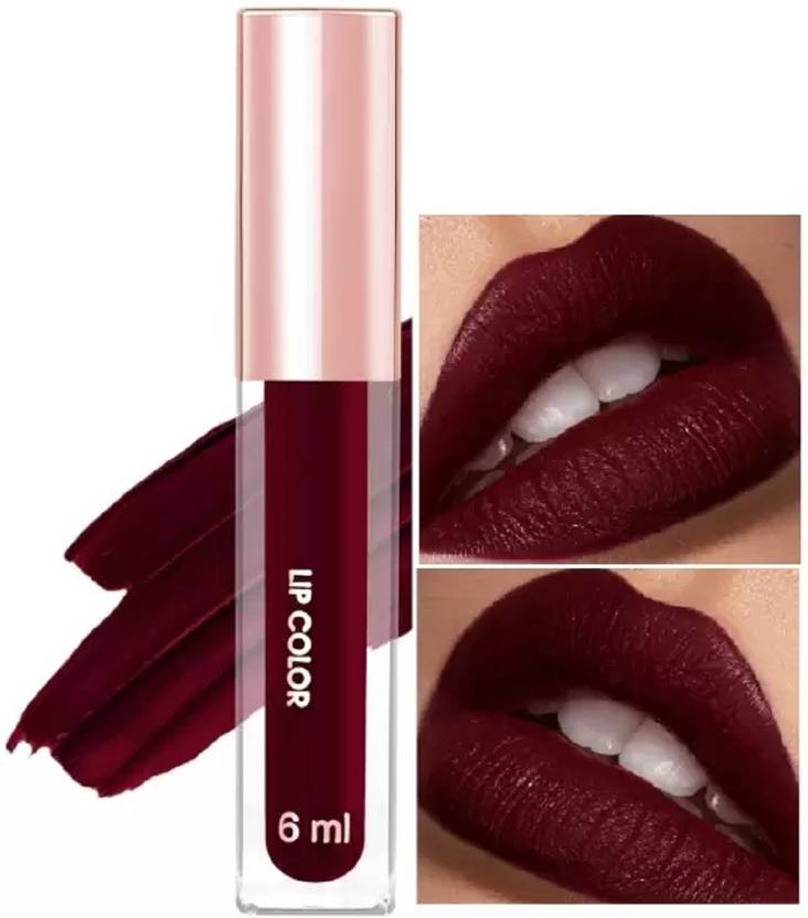 EVERERIN Long lasting, Light Weight & Non Transfer Formula Maroon ...