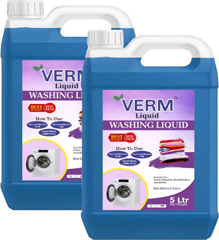 vermliquids Eco Protect Liquid Detergent for Machine Wash Jasmine ...