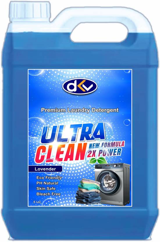 DKV 5 liter top load and front load liquid detergent, machine, Wash ...