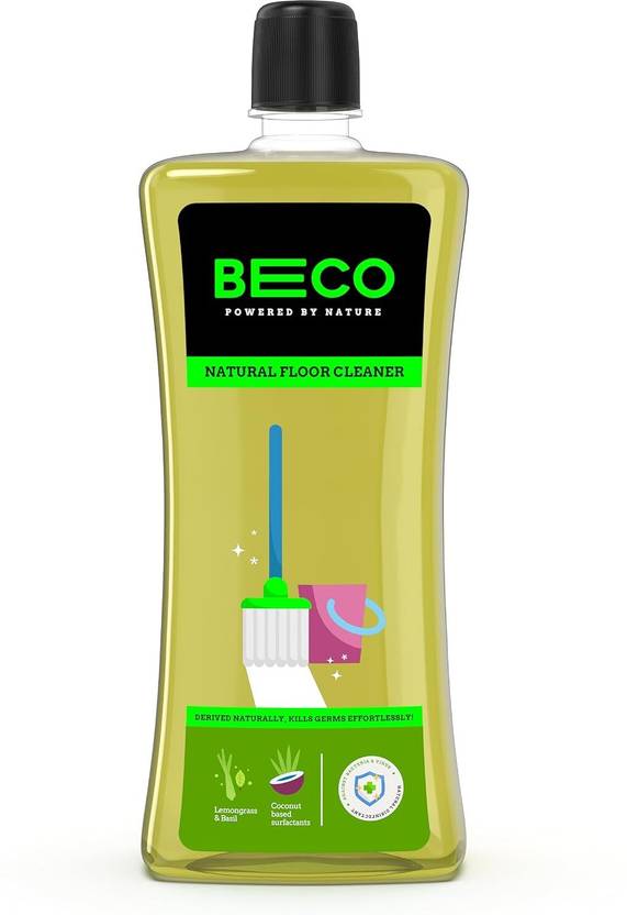 Beco Natural Floor Cleaner Liquid,Coconut based Surfactants Lemongrass ...