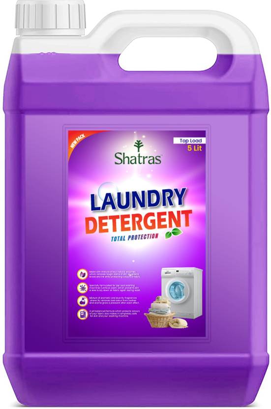 Shatras Purple laundry liquid detergent for all types of clothes ...
