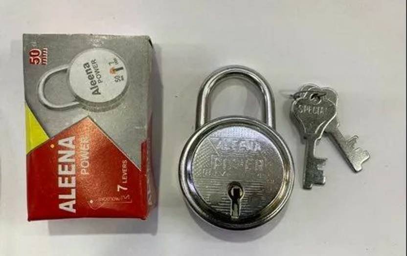 Ms Raman Store LOCK DOUBLE LOCKING WITH 3 KEY Padlock Lock - Buy Ms ...