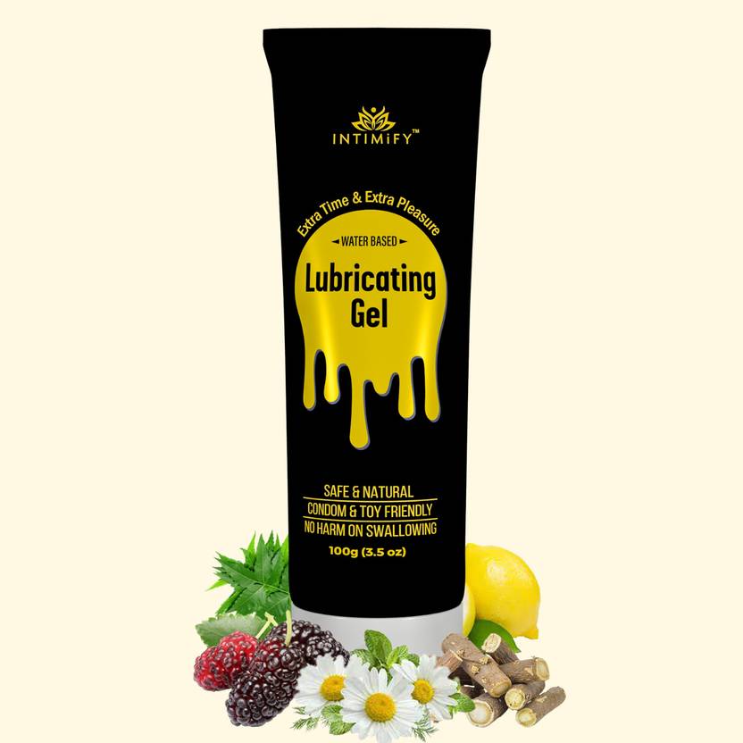 INTIMIFY Flavoured lubricant gel, Water Based Massage lube Gel For Men ...