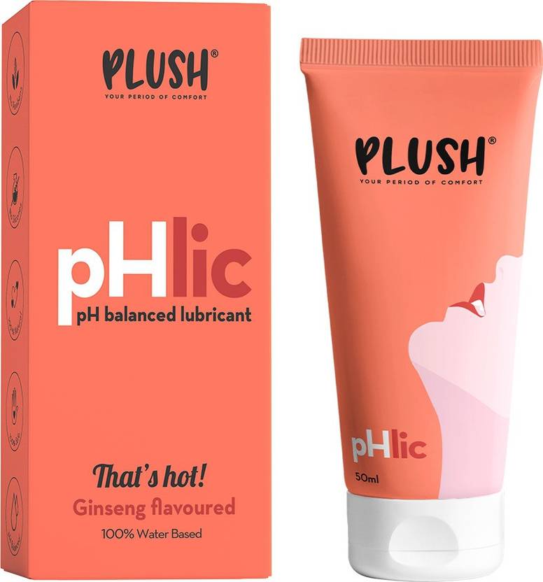 PLUSH pHlic Water Based pH Balanced Lubricant |Ginseng Flavored Lubricant Price in India - Buy ...