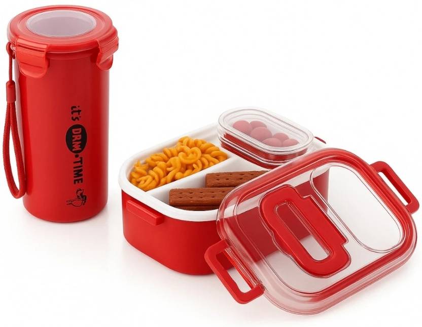 Flipkart.com | WELLWINGS Premium Lunch Box Set with Water Bottle 1 ...