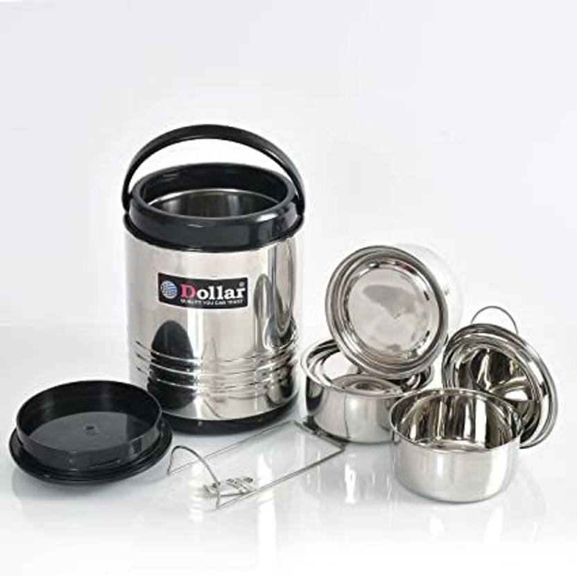 Flipkart.com | Dollar Hot-N-Fresh Stainless Steel Puff Insulated Lunch ...