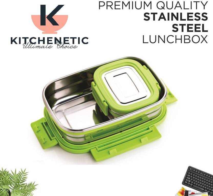 Flipkart.com | Kitchenetic Ganesh Stainless Steel, Leak Proof Airtight ...