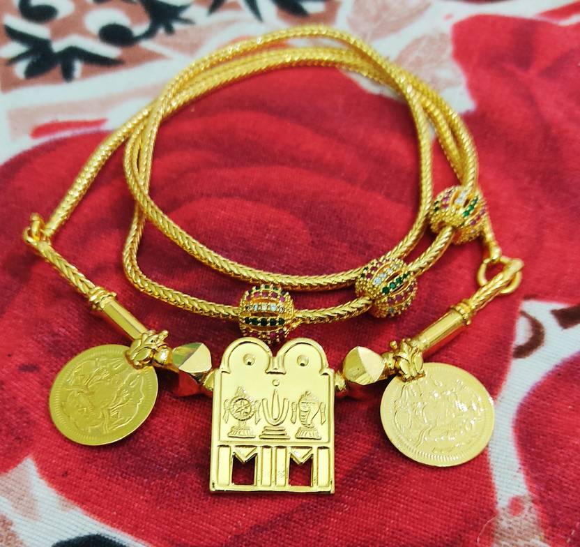 TGS GOLD COVERING Traditional Mugappu Thali Chain for Womens 24 Inch ...