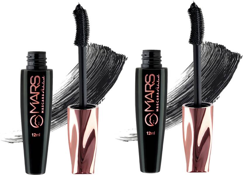 MARS Fabulash Mascara Smudge Proof and Long Lasting Pack of 2 24 ml ...
