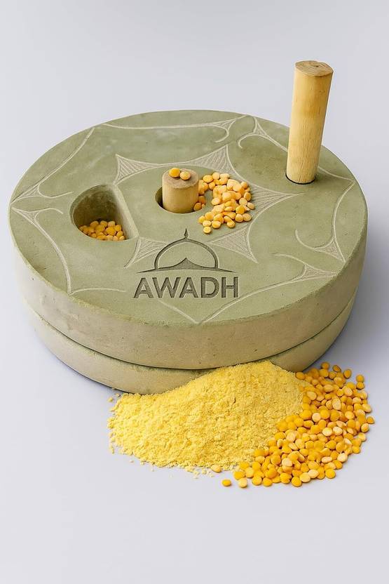 Awadh Stone Chakki Chakiya Stoneware Masher Price in India - Buy Awadh ...