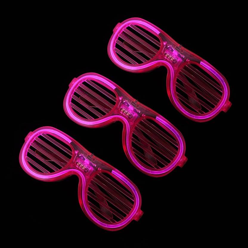 Quick Bachlore Party Light-Up Shutter Led Neon Rave Glasses Party ...