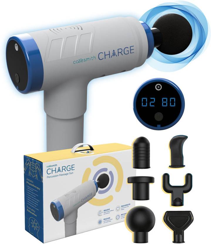 caresmith CS369 CHARGE Percussion Massage Gun | Deep Tissue Body ...