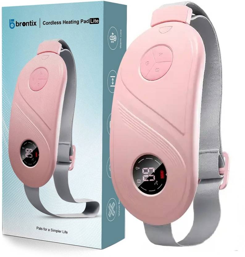 BRONTIX Pain free Women period cramp relief massager | Period cramp ...