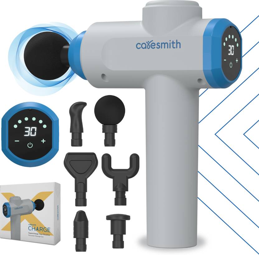 caresmith CS369 CHARGE Percussion Massage Gun | Deep Tissue Body ...