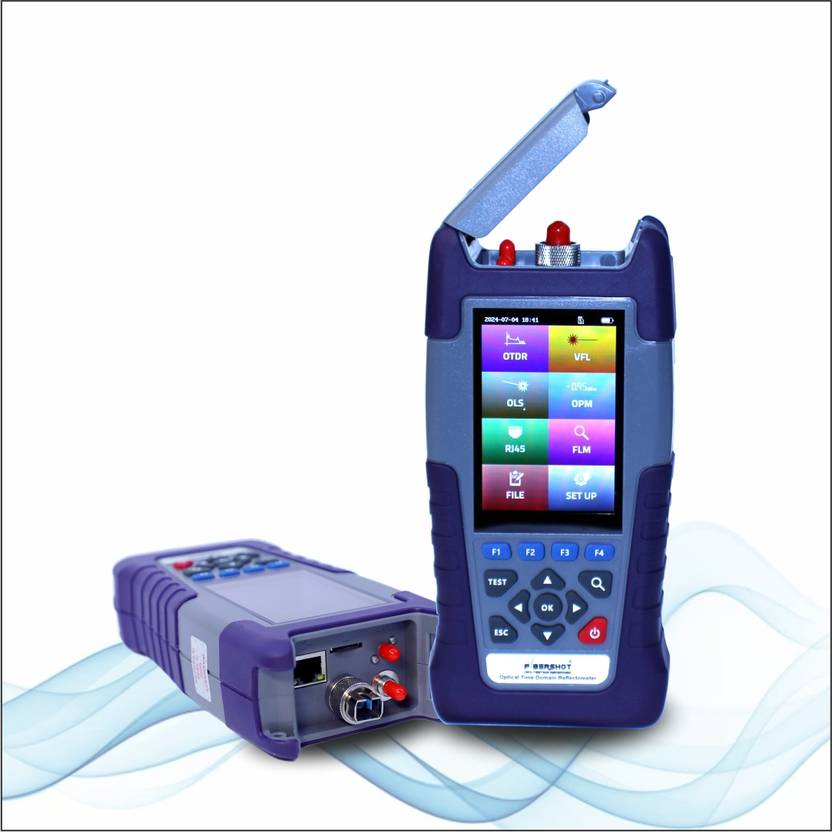 Fibershot Micro OTDR-II – Single Mode 1310/1550nm, 6-In-1 Optical Fiber ...