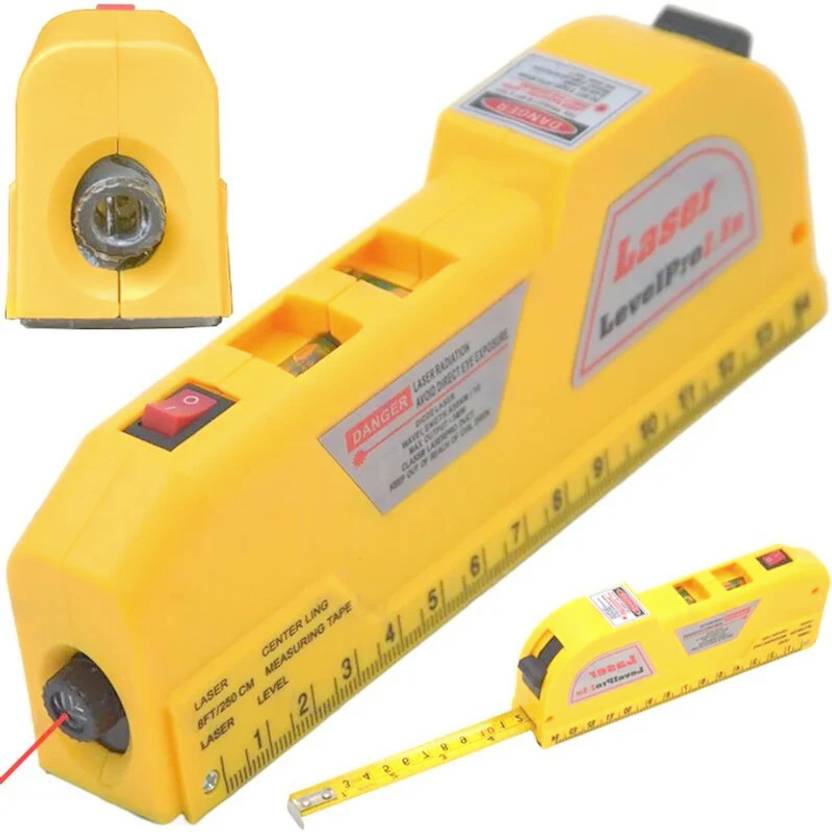 BALRAMA Easy Fix Laser Level Pro Measuring Tape Laser Spirit Level ...