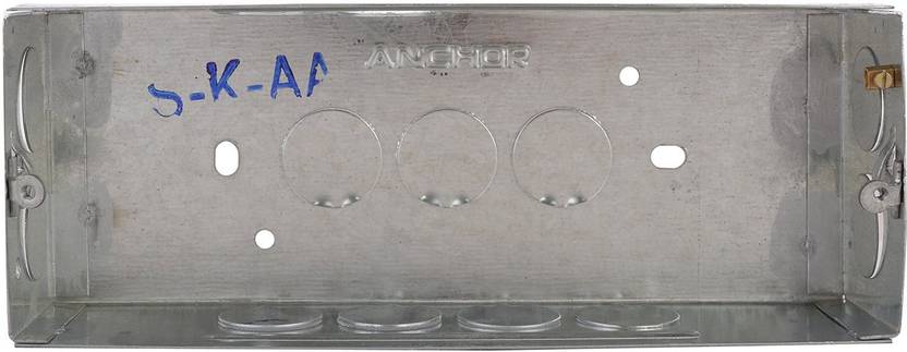 ANCHOR 12M GI BOX 21780 Metal Electrical Box Price in India - Buy ...