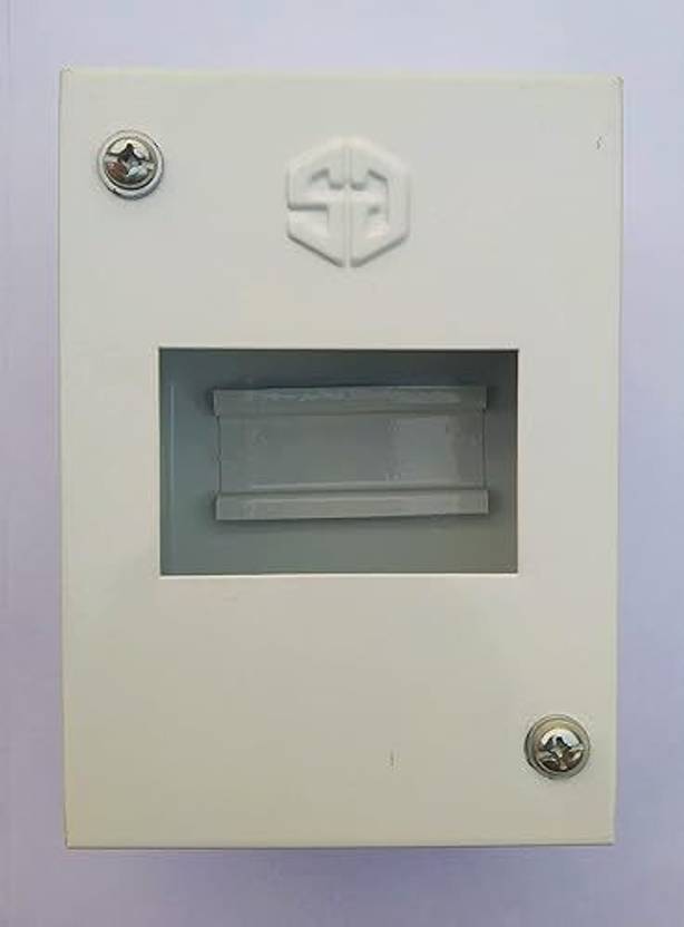 KORPRO 4 Pole MCB Metal Box Heavy Duty (Off-White) with 35mm Gitti ...