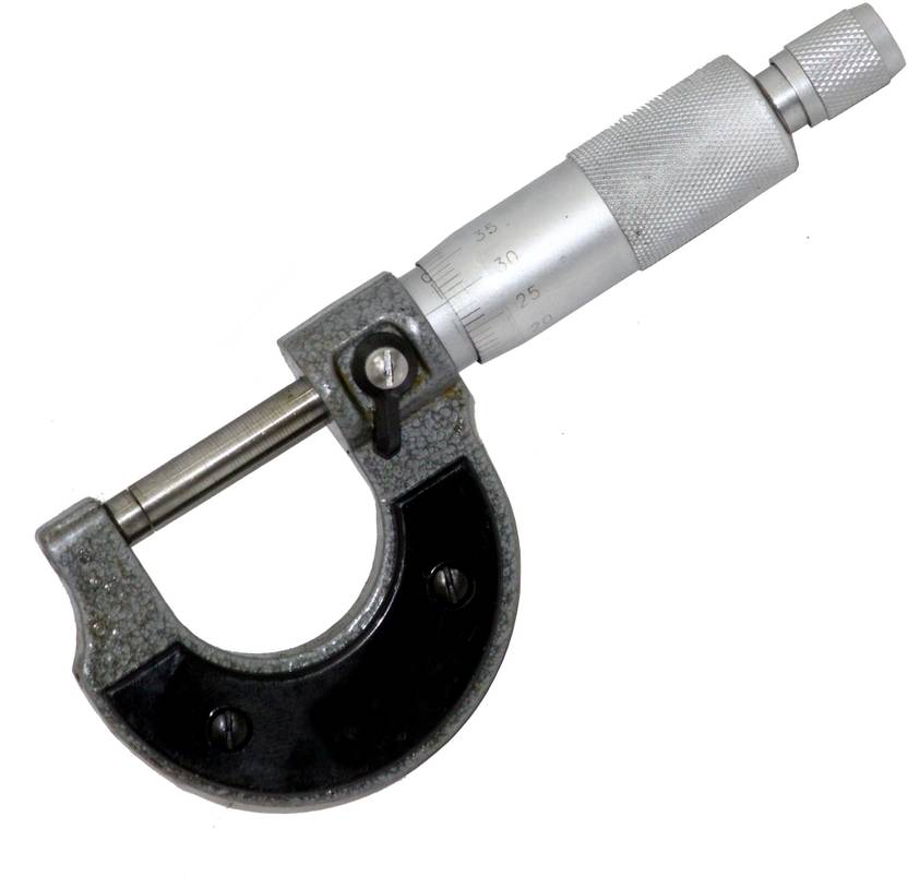 Digital Craft Precision Micrometer Screw Gauge 0-25mm – Least Count 0 ...