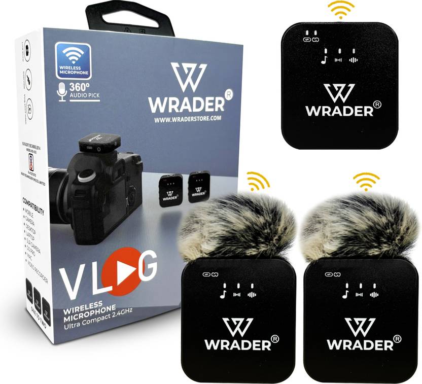 MOBIZAC Wireless Mic with Noise Cancellation for Youtube Video ...