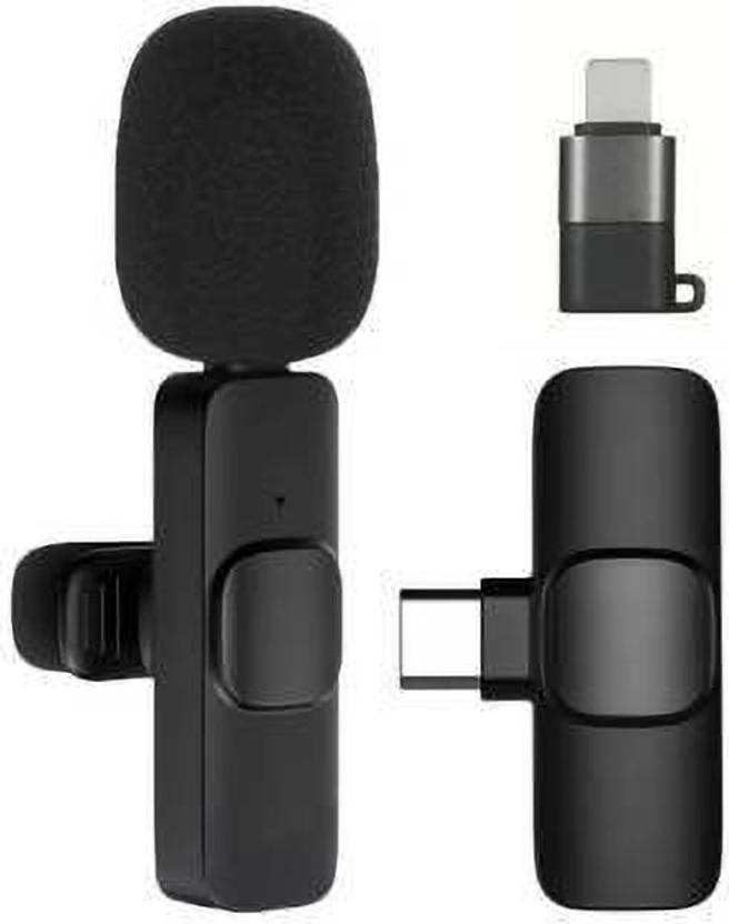 Quest K8 Wireless PLUG AND PLAY MIC Type-C & Lightning Connector MIC ...