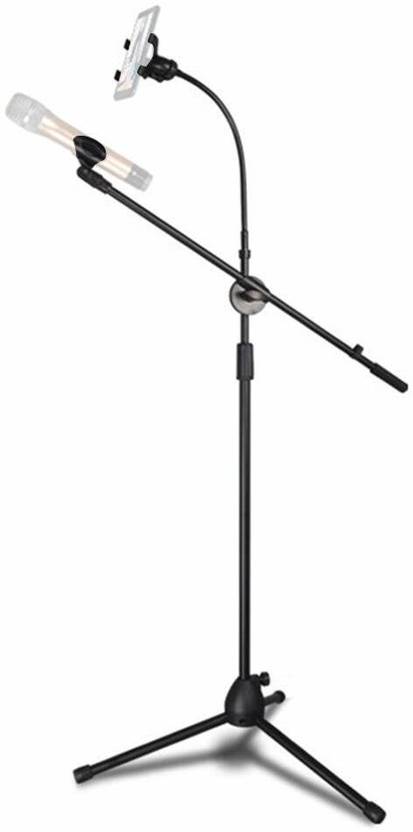 Techtest Adjustable Microphone Stand Singing Mike Stand Mic Stand With ...