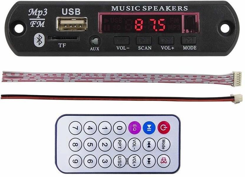 BALRAMA Bluetooth Panel FM USB AUX Card MP3 Stereo Wireless TF Radio ...