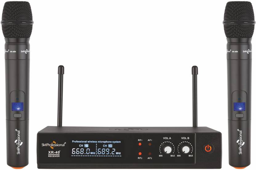 Studiomaster XR 40HH Dual Hand Wireless Microphone - Studiomaster ...