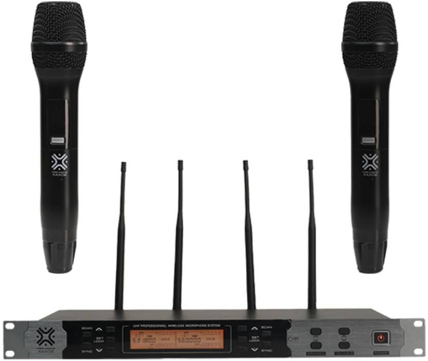 Xtreme Acoustics XAX02 UHF Dual Channel Professional Wireless ...