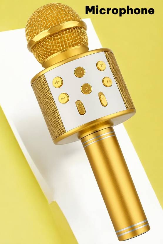 Ziddjeet X1077 Portable Handheld Karaoke Mic with Echo, Volume & Music ...