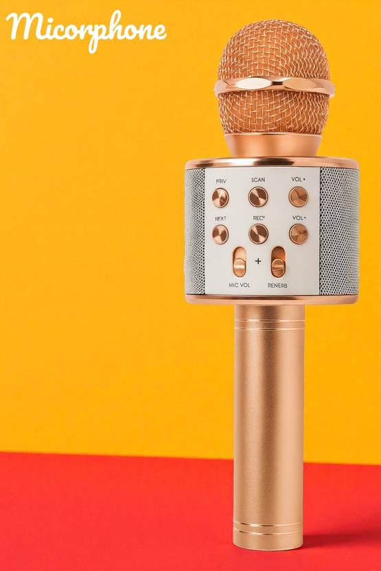 Shamsa X40 Rechargeable Karaoke Mic for YouTube, Singing & Live ...