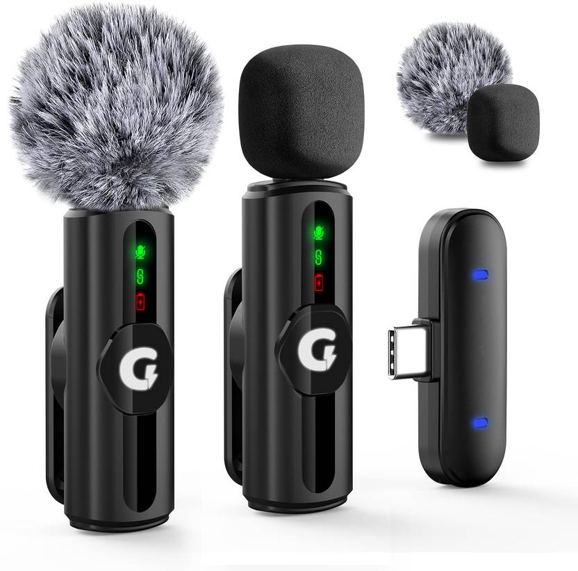Grenaro Mic for YouTube, Noise Reduction Wireless microphone, mike for ...