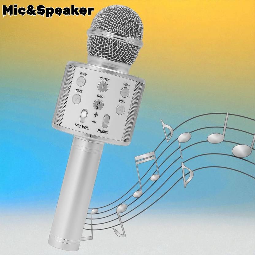 Nilesawar X441 Portable Singing Mic with Bluetooth and Music Playback ...
